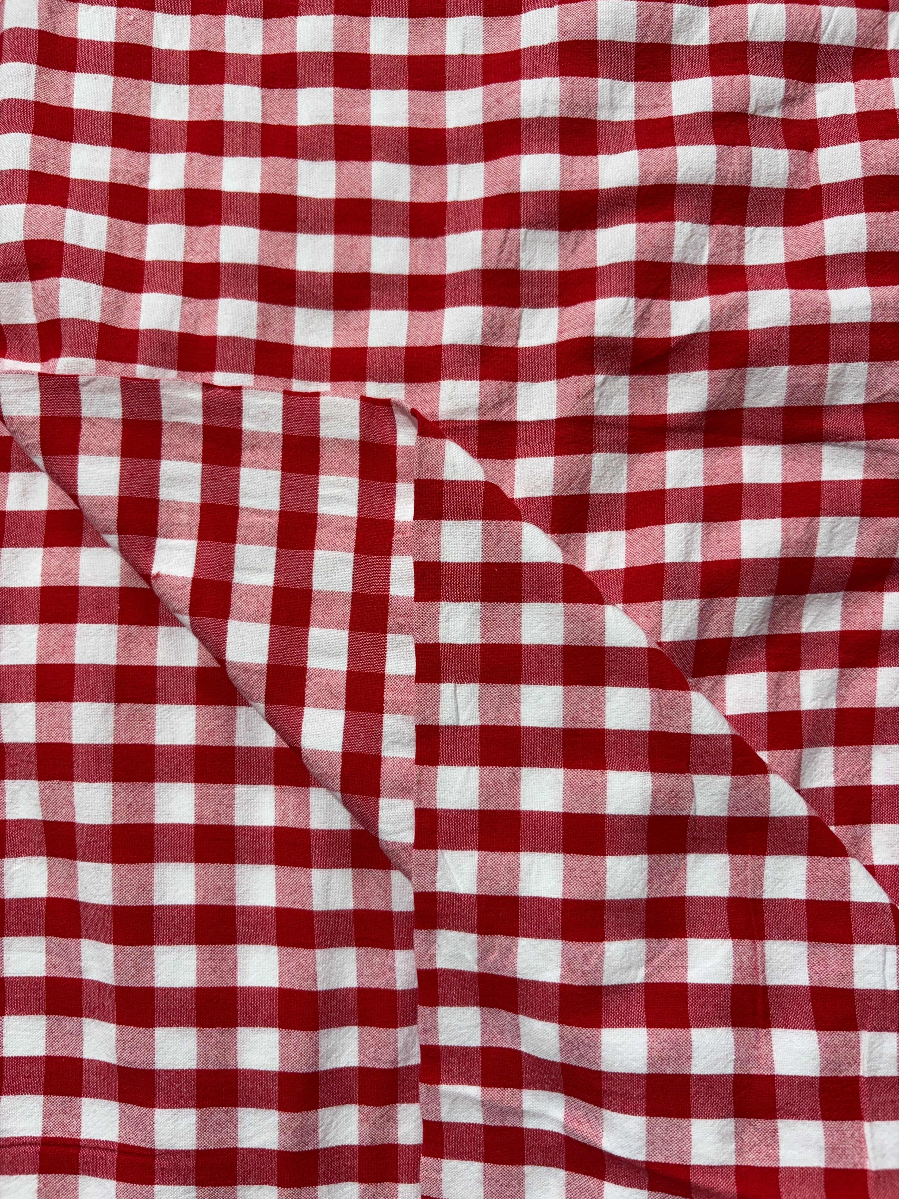 Cotton Check Fabric CC001 – Fabric By Shal